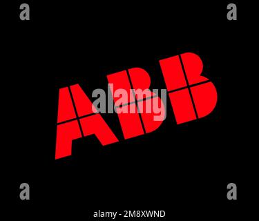 ABB Group, Logo, Black background Stock Photo - Alamy