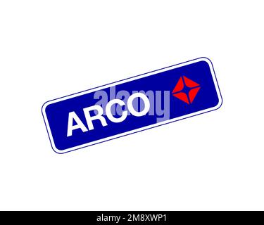 ARCO, Logo, White background Stock Photo - Alamy