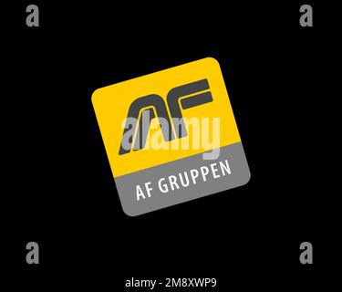 AF Group, Logo, Black background Stock Photo - Alamy