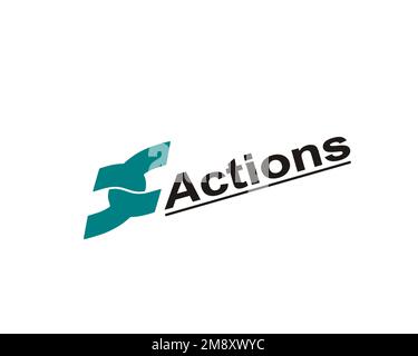 Actions Semiconductor, Logo, White background Stock Photo - Alamy