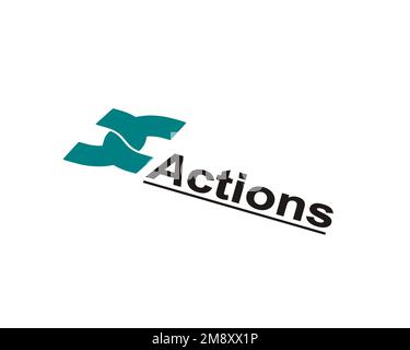 Actions Semiconductor, Logo, White background Stock Photo - Alamy