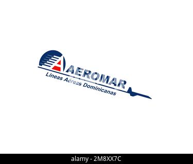 AEROMAR - Lineas Aereas Dominicanas logo flag icon emblem symbol Stock ...