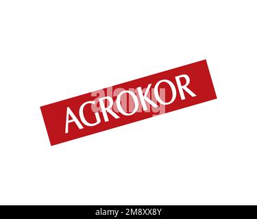 Agrokor, Logo, White background Stock Photo - Alamy