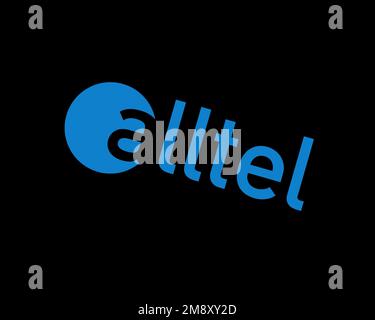 Alltel, Logo, Black background Stock Photo - Alamy