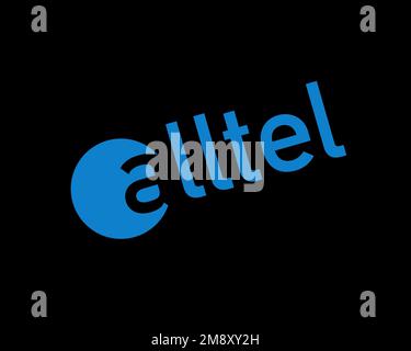 Alltel, Logo, Black background Stock Photo - Alamy