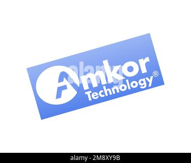 Amkor Technology, Logo, White background Stock Photo - Alamy