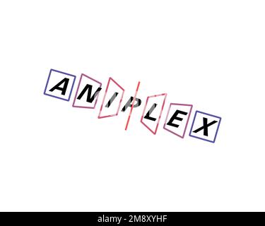 Aniplex, Logo, White background Stock Photo - Alamy