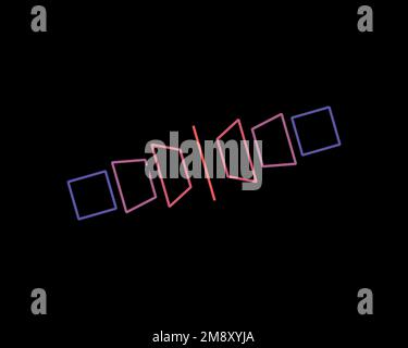 Aniplex, rotated logo, black background Stock Photo - Alamy