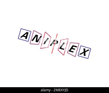 Aniplex, Logo, White background Stock Photo - Alamy