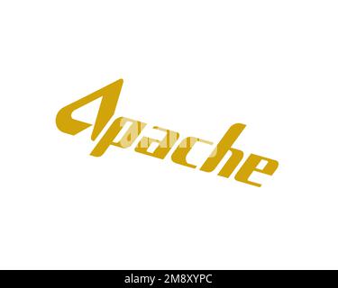 Apache Corporation, rotated logo, white background Stock Photo - Alamy
