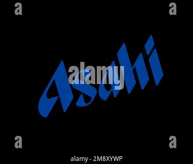 Asahi Breweries, Logo, Black background Stock Photo - Alamy