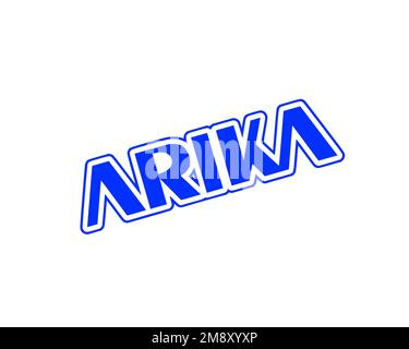 Arika, Logo, White background Stock Photo - Alamy