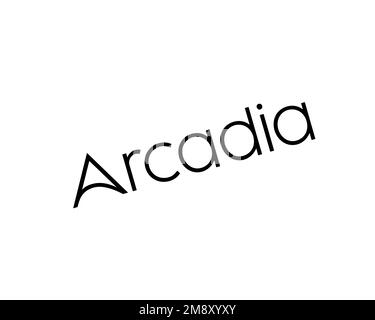 Arcadia Group, Logo, White background Stock Photo - Alamy