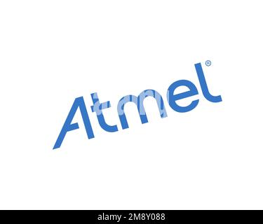 Atmel, Logo, White background Stock Photo - Alamy