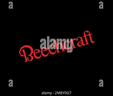 Beechcraft, Logo, Black background Stock Photo - Alamy