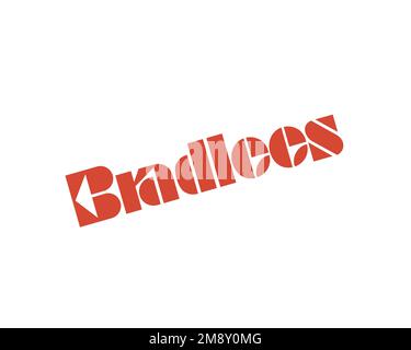 Bradlees, Logo, White background Stock Photo - Alamy