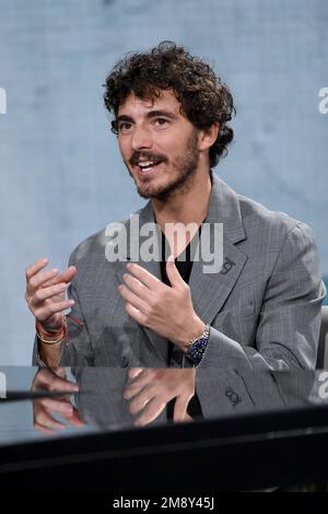 Milan, Italy. 16th Jan, 2023. GIORGIO ARMANI Fall/Winter 2023-24 Runway ...