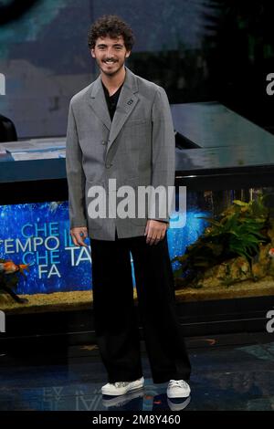 Milan, Italy. 16th Jan, 2023. GIORGIO ARMANI Fall/Winter 2023-24 Runway ...