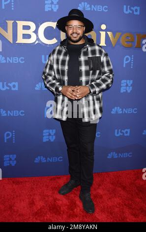 Justin Cunningham at the 2023 NBCUNIVERSAL Press Tour held at the ...