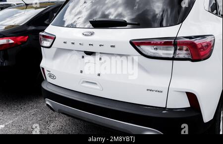 Luxurious Car Exterior With Elegant Sport Elements And Expensive ...