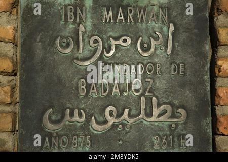 Bronze statue of Abd AL-Rahman I, founder of the Emirate of Cordoba ...