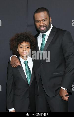 LOS ANGELES - JAN 5: Sire Jackson, Curtis Jackson at the "BMF" Season 2 ...