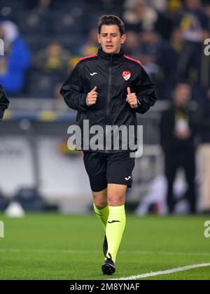 ISTANBUL - Referee Halil Umut Meler during the Turkish Super Lig match ...