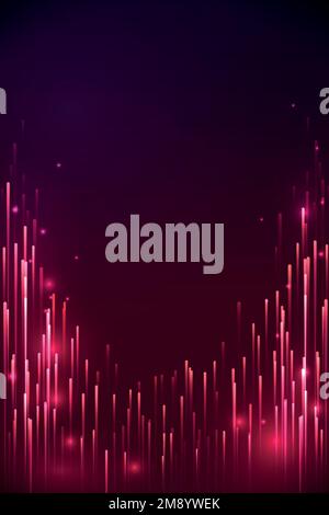 Red meteor background design vector Stock Vector Image & Art - Alamy