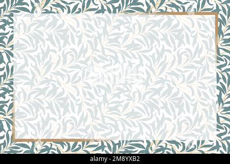 William Morris patterned background vector Stock Vector Image & Art - Alamy
