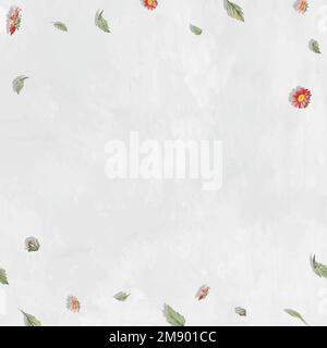 Gerbera daisy pattern frame vector Stock Vector Image & Art - Alamy