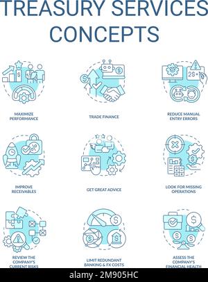 Payment processing line icons collection. Transaction, Authorization ...