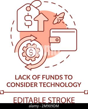 Lack of modern technology concept icon Stock Vector Image & Art - Alamy