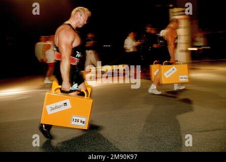 In the picture: Magnus Samuelsson, Kisa, Sweden, winner of the World ...