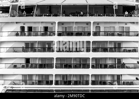 Aft Decks of a Luxury Cruise Ship Stock Photo - Alamy