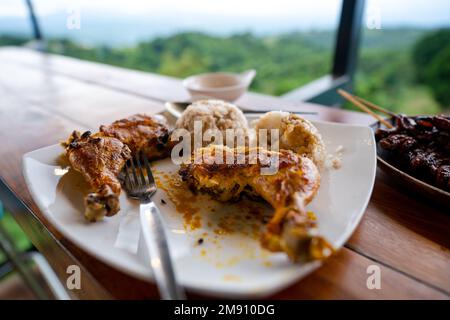 Filipino Inasal Chicken Stock Photo - Alamy
