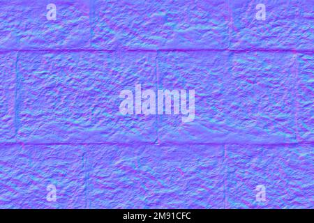 Normal map Wall bricks, normal mapping Stock Photo - Alamy