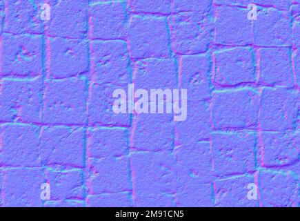 Normal map stone floor normal mapping Stock Photo - Alamy
