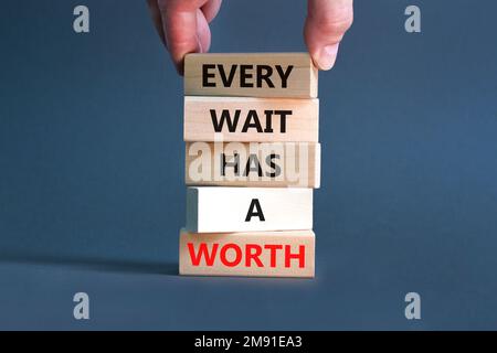 Every wait has a worth symbol. Concept words Every wait has a worth on ...