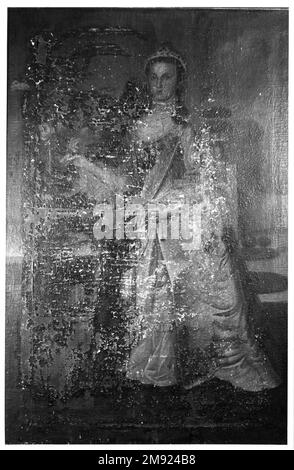 Portrait of Deborah Hall. 1766. Deborah Hall by Williams Stock Photo ...