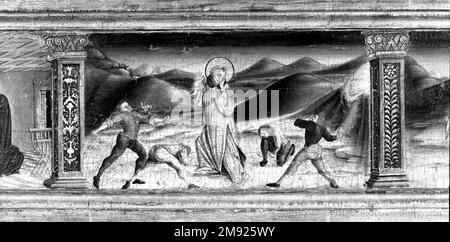 The Annunciation, predella panel from the Altarpiece of St Mark 1490 by ...