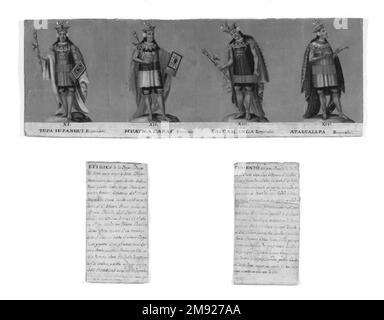 This oil on canvas portrait of Tupac Yupanqui, the Eleventh Inca, is ...