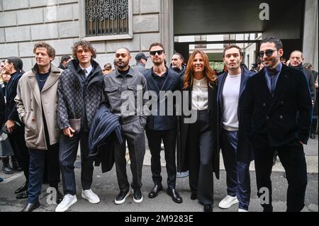 Theo James , Kane Robinson , James Norton Milan Fashion Week - Men F/W ...