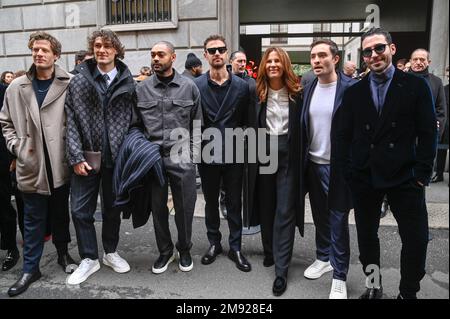 Theo James , Kane Robinson , James Norton Milan Fashion Week - Men F/W ...