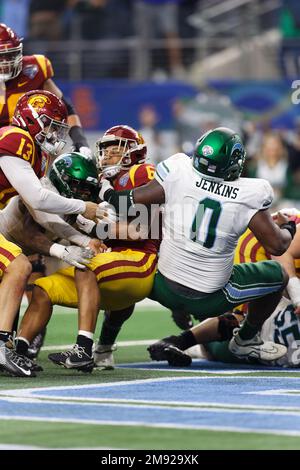 Tulane Green Wave defensive back Javion White (3) celebrates after a ...