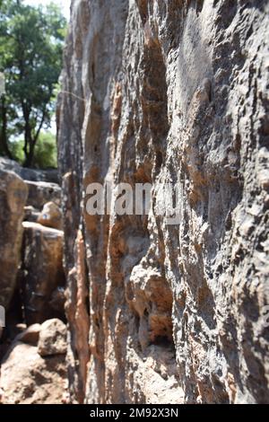 Yiftah Fissures Nature Reserve in Israel Stock Photo - Alamy