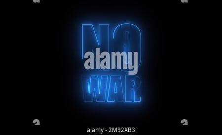 No war text. Computer generated 3d render Stock Photo - Alamy