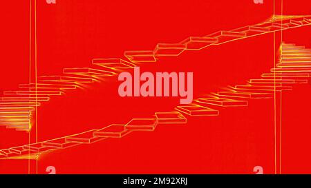 Purple abstraction. Computer generated 3d render Stock Photo - Alamy