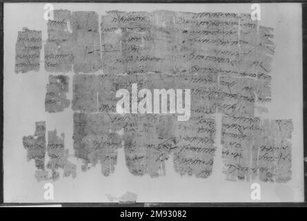 Papyrus Inscribed in Greek Papyrus Inscribed in Greek, ca. 215 C.E ...