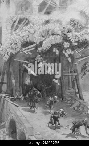 The Tower of Siloam (Le tour de Siloë) - James Tissot Stock Photo - Alamy