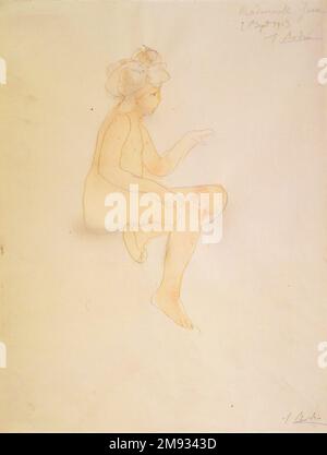 Miss Jean Simpson, Seated (Mlle Jean Simpson, assise) Auguste Rodin ...